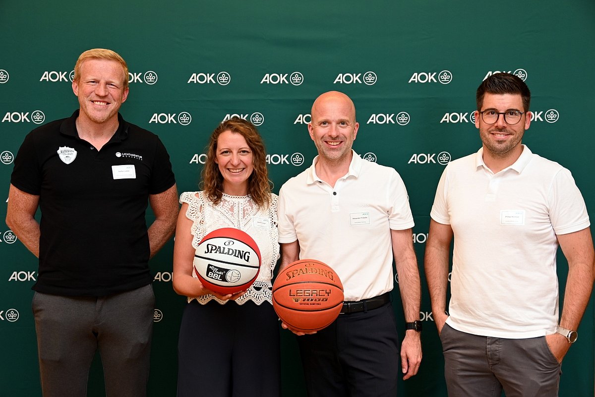 AOK BAYERN IST IM DRITTEN JAHR GESUNDHEITSPARTNER | Würzburg Baskets