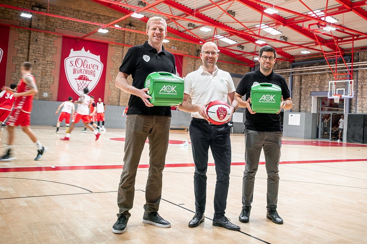 AOK BAYERN IST OFFIZIELLER GESUNDHEITSPARTNER | Würzburg Baskets